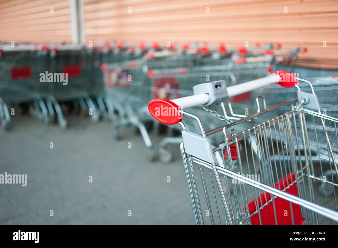 Grocery cart wheels hi-res stock photography and images - Alamy