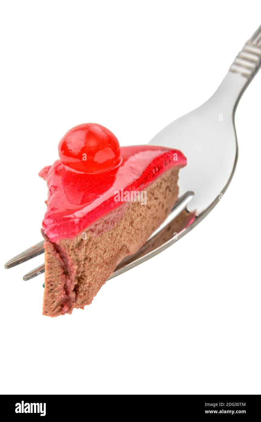 Slice of cake Stock Photo - Alamy
