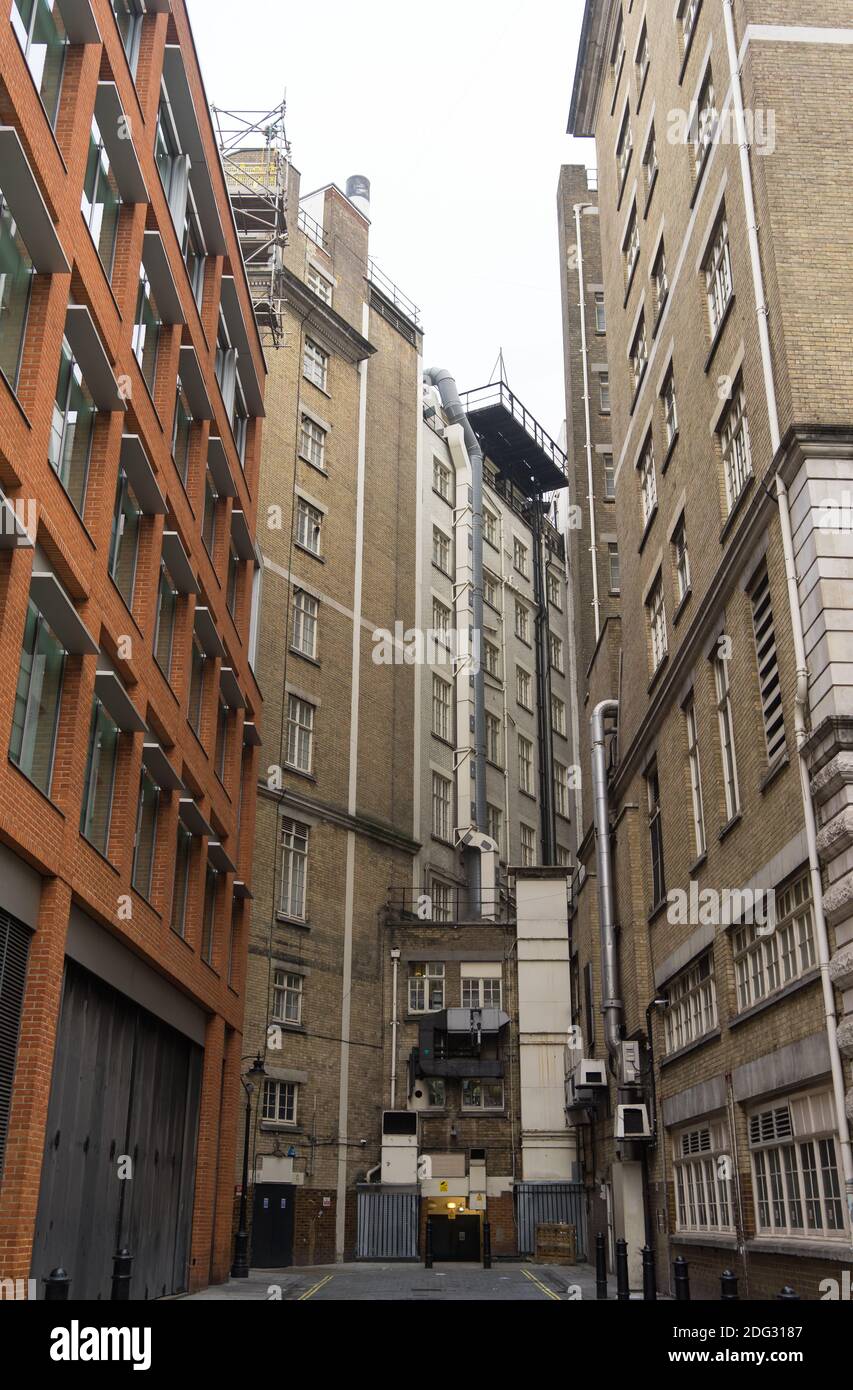 The behinds of the buildings of Regent Street. London Stock Photo - Alamy