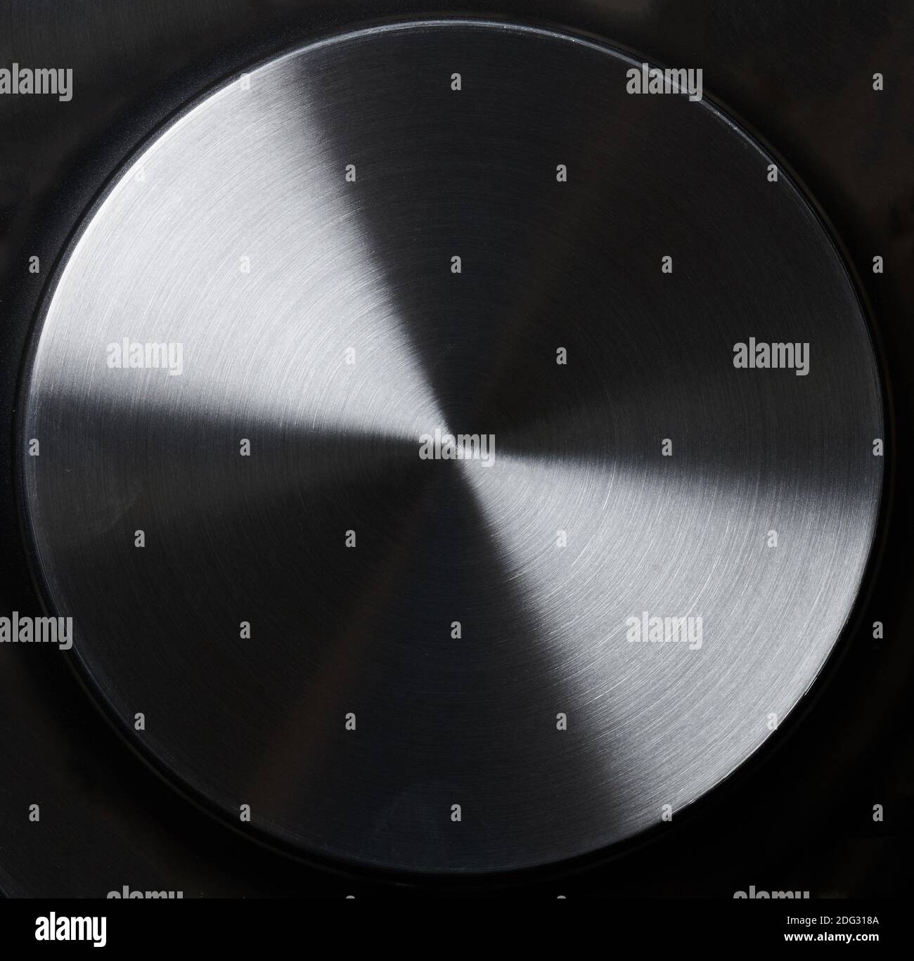 Scratched round metal plate texture hi-res stock photography and images ...