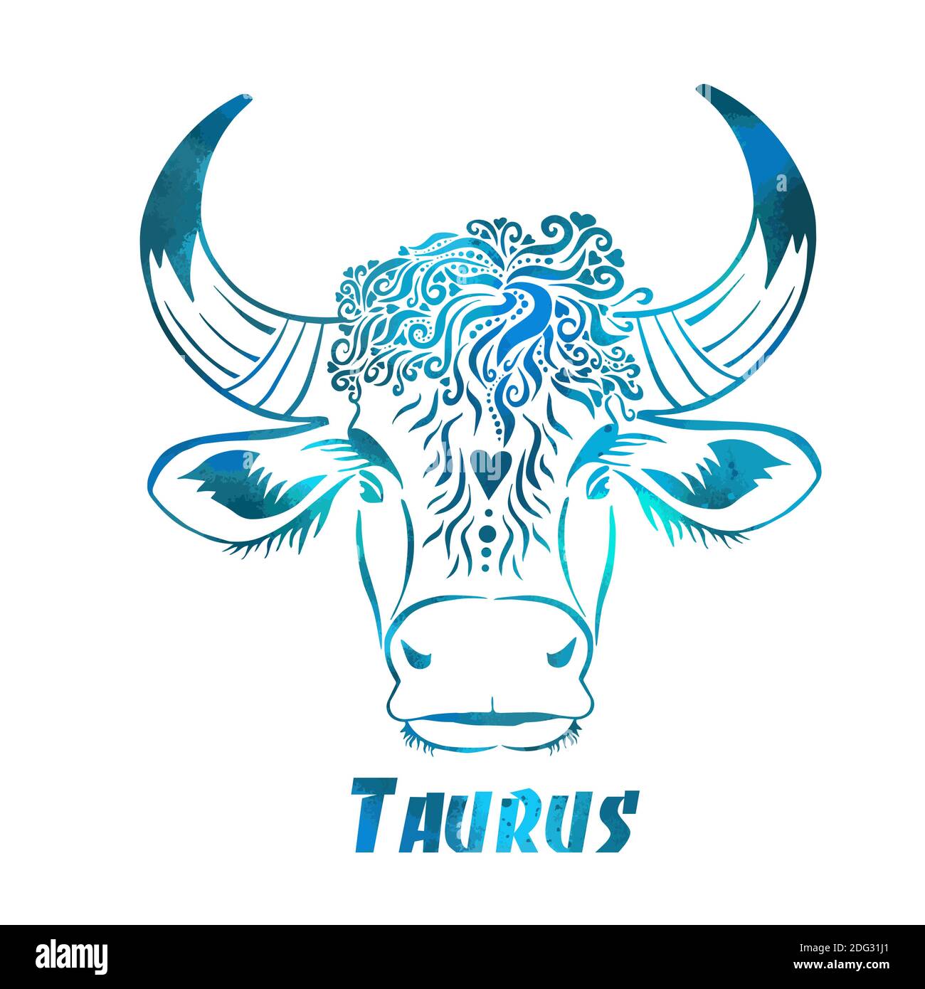 Feminine Taurus Symbol