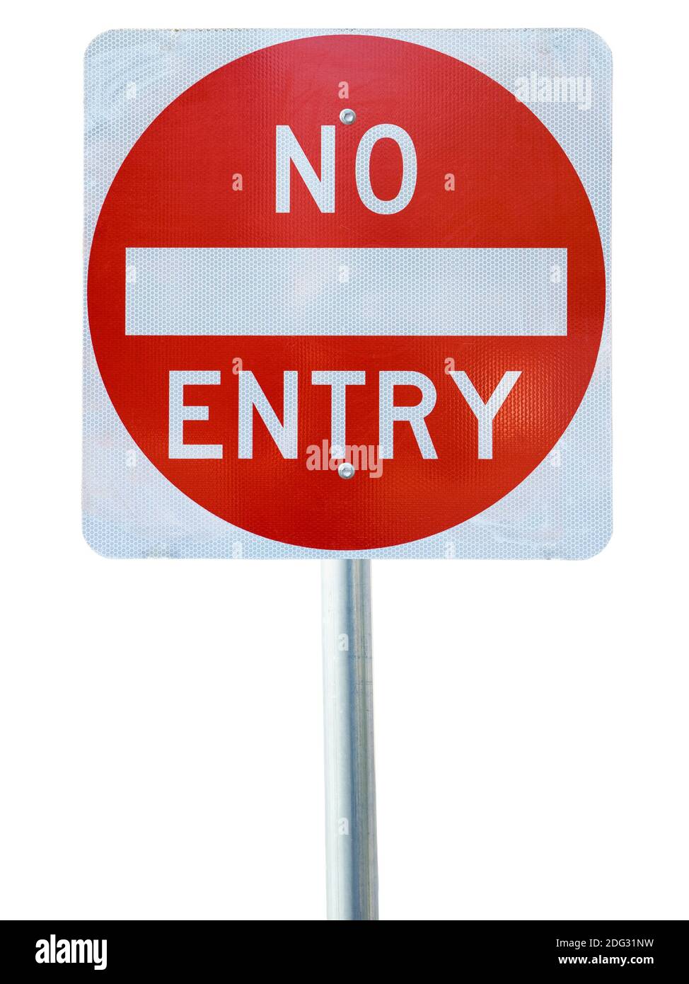 Old no entry traffic sign Stock Photo - Alamy