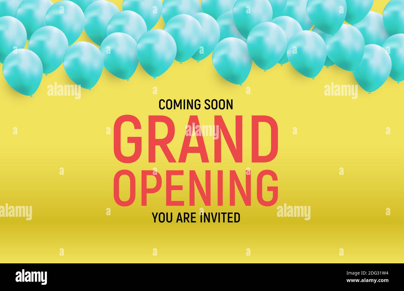 Grand opening concept. Illustration Stock Photo - Alamy