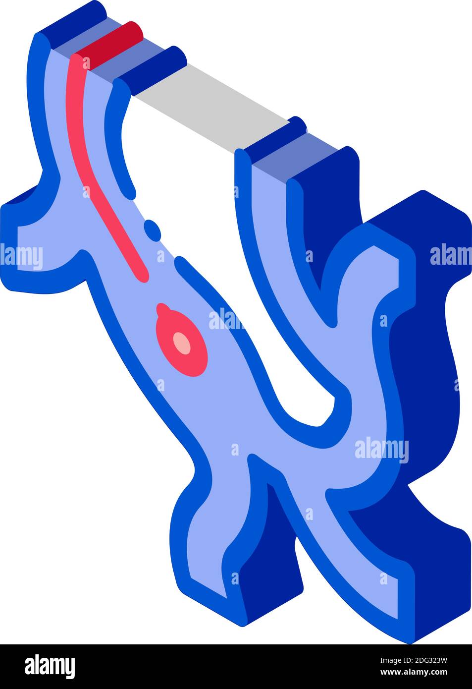 veins medical examination isometric icon vector illustration Stock ...