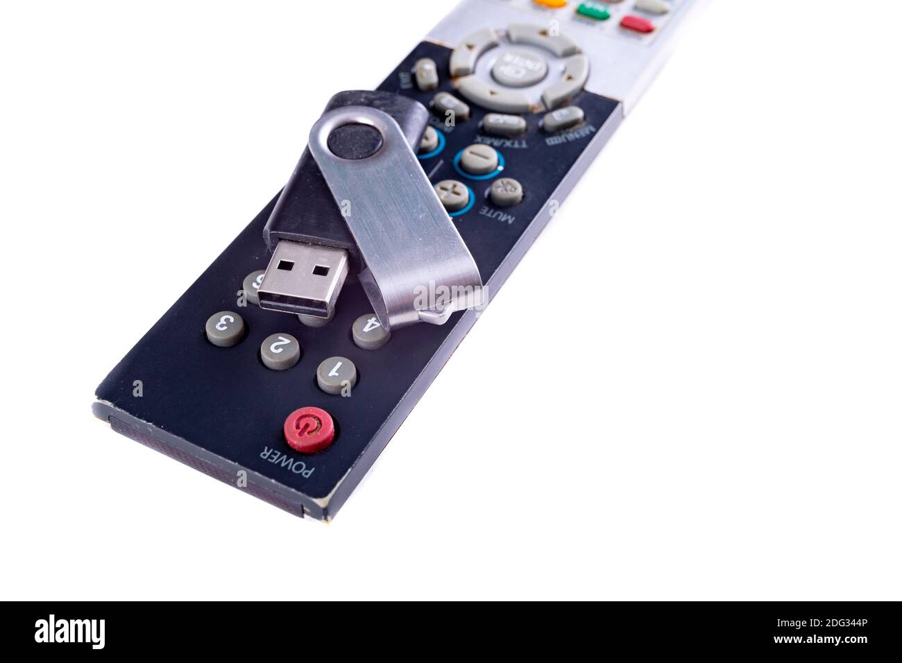 Old tv remote hi-res stock photography and images - Alamy