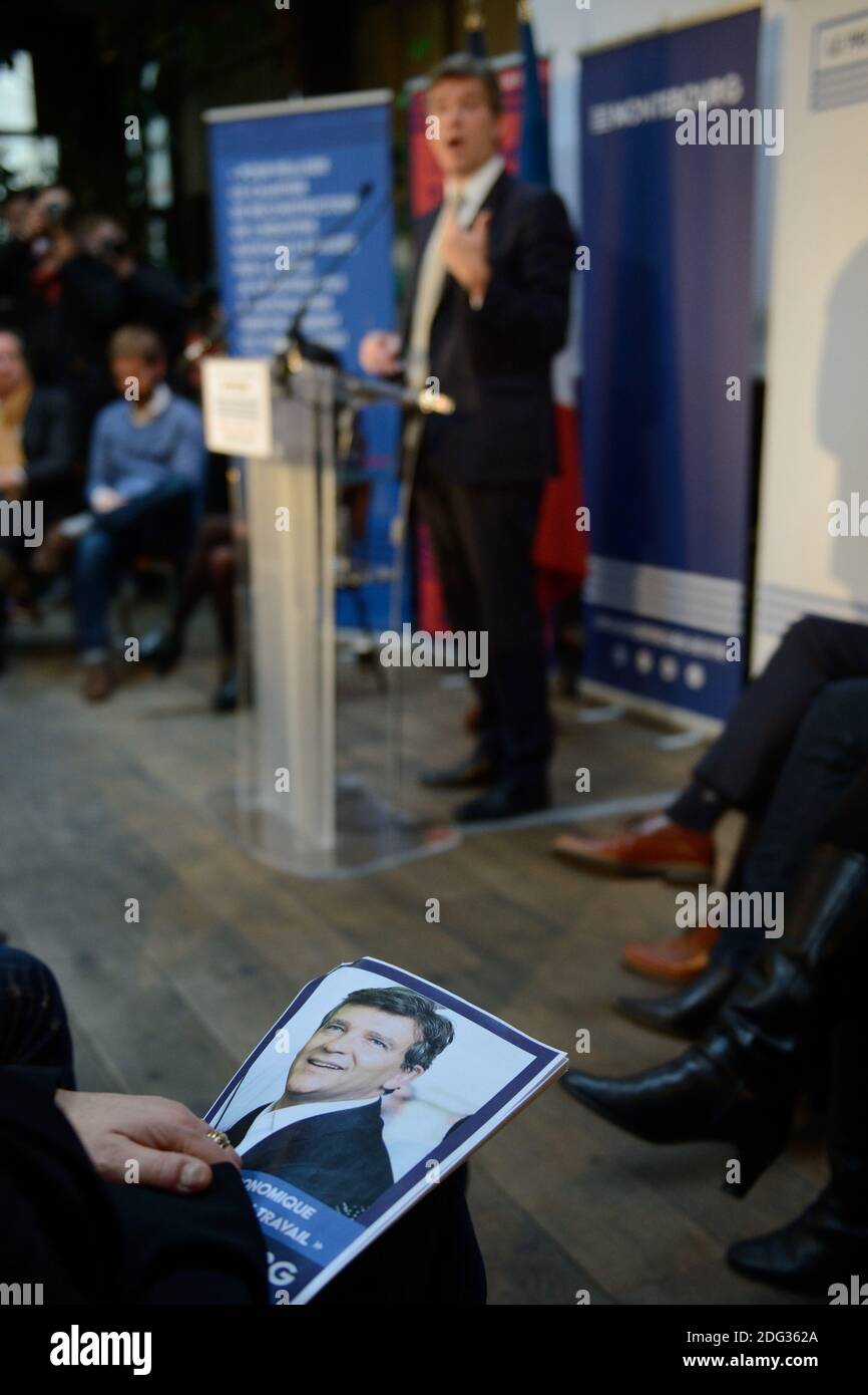 Arnaud Montebourg, left wing primaries' candidate for France's 2017 ...