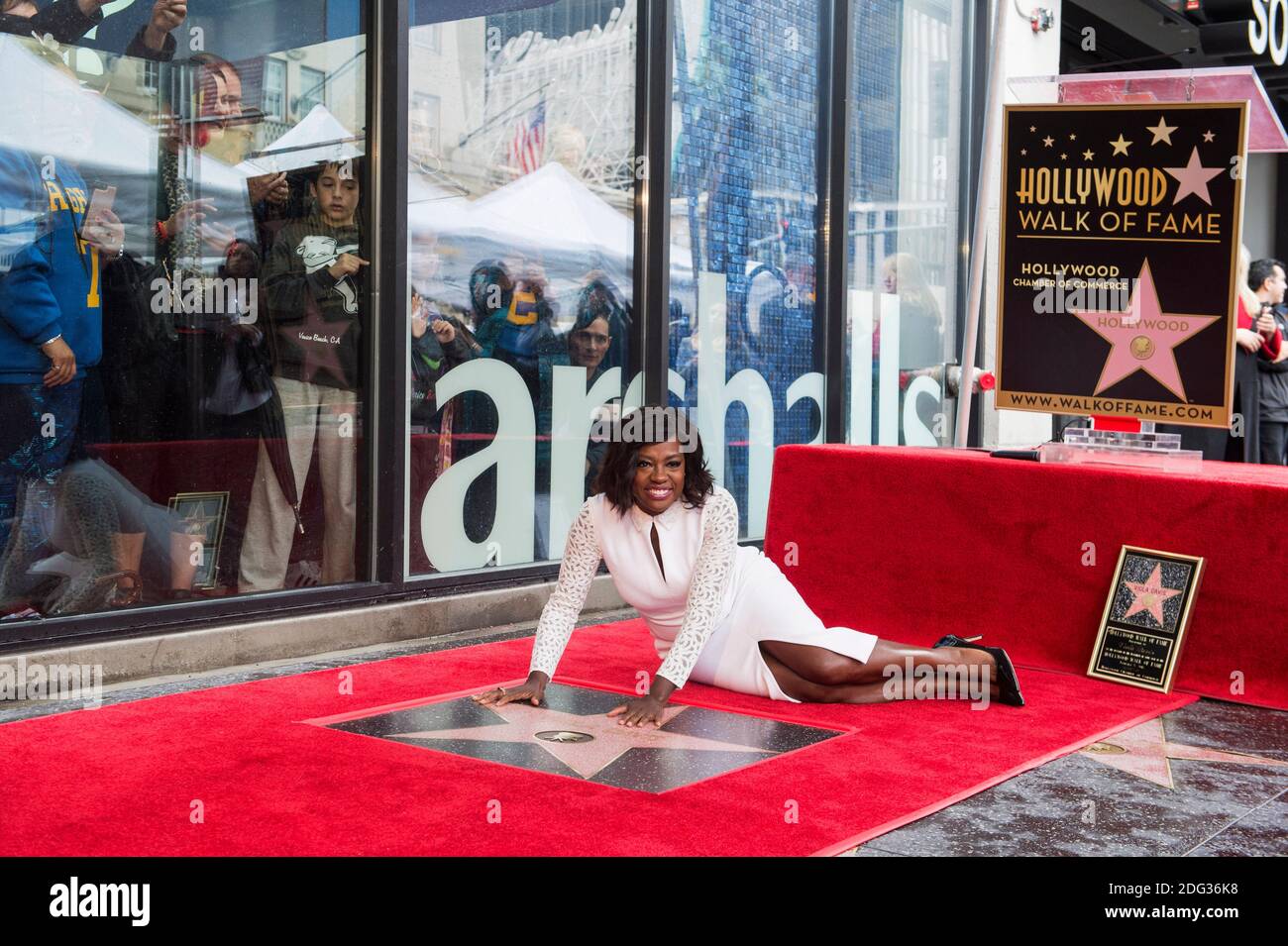 Viola Davis is honored with a Star on the Hollywood Walk of Fame on ...