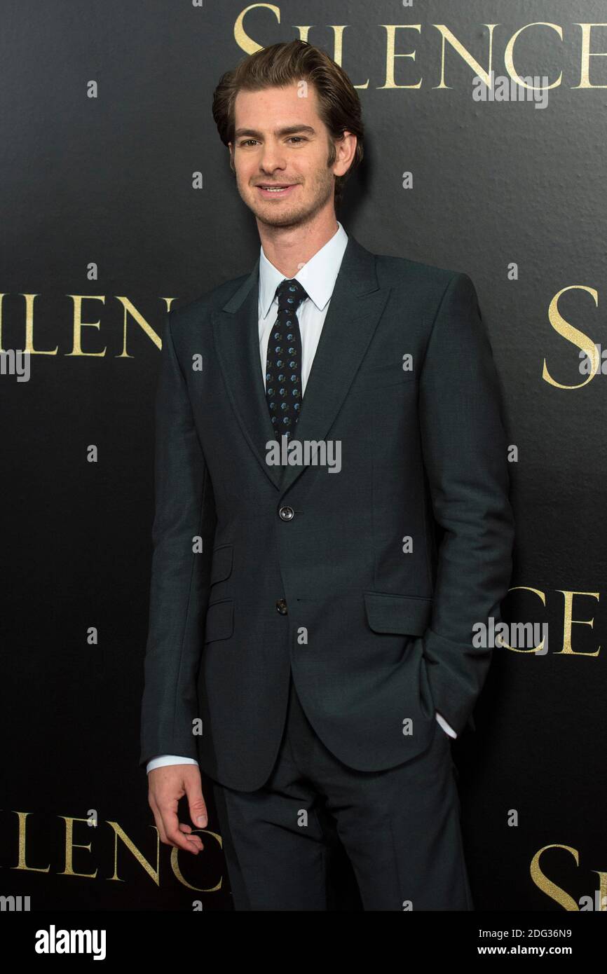 Andrew Garfield attends the premiere of Paramount Pictures' Silence on ...