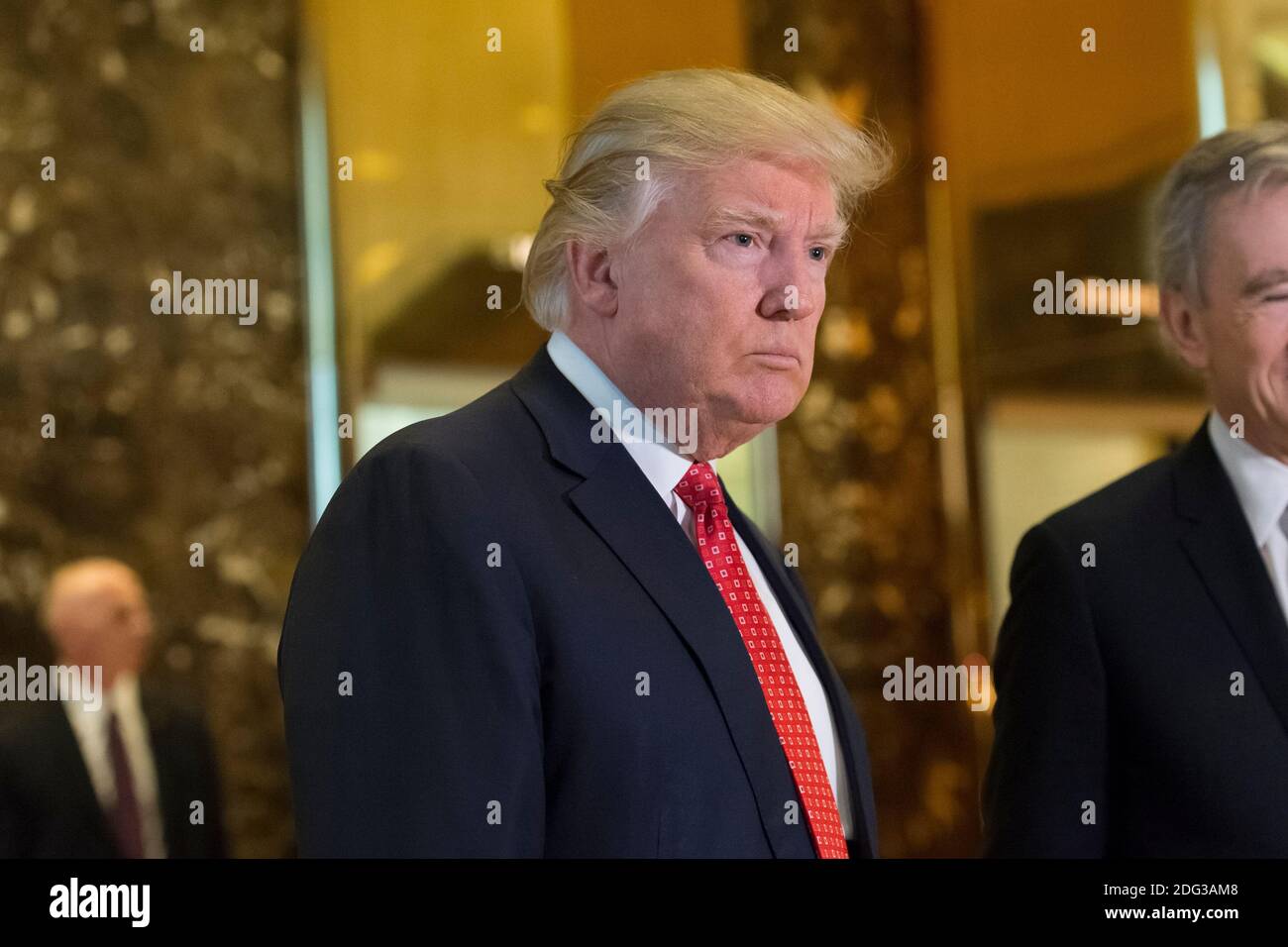 Following their meeting President-elect Trump and LVHM Fashion's ...