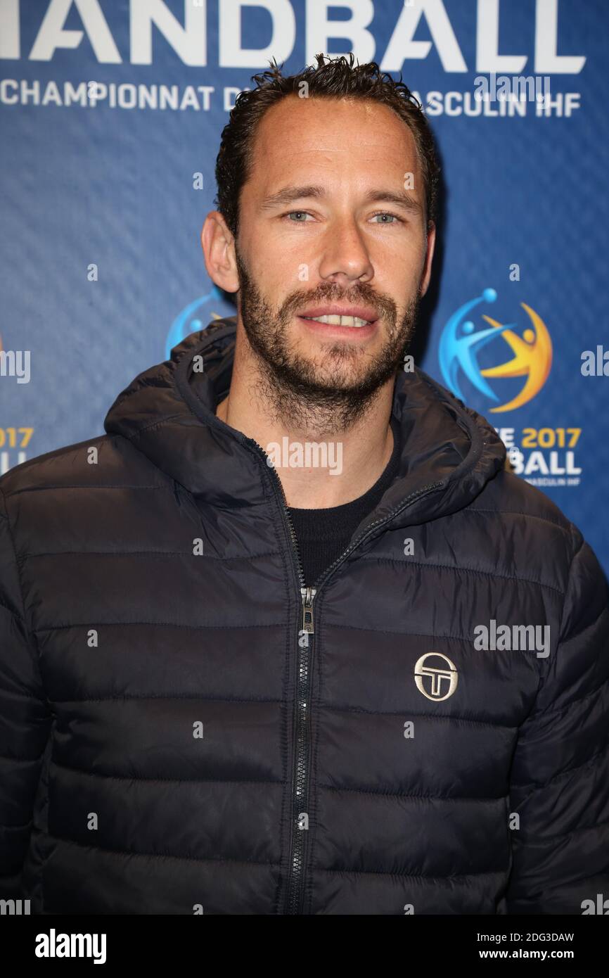 Exclusive - Michael Llodra attending the 2017 Handball World ...