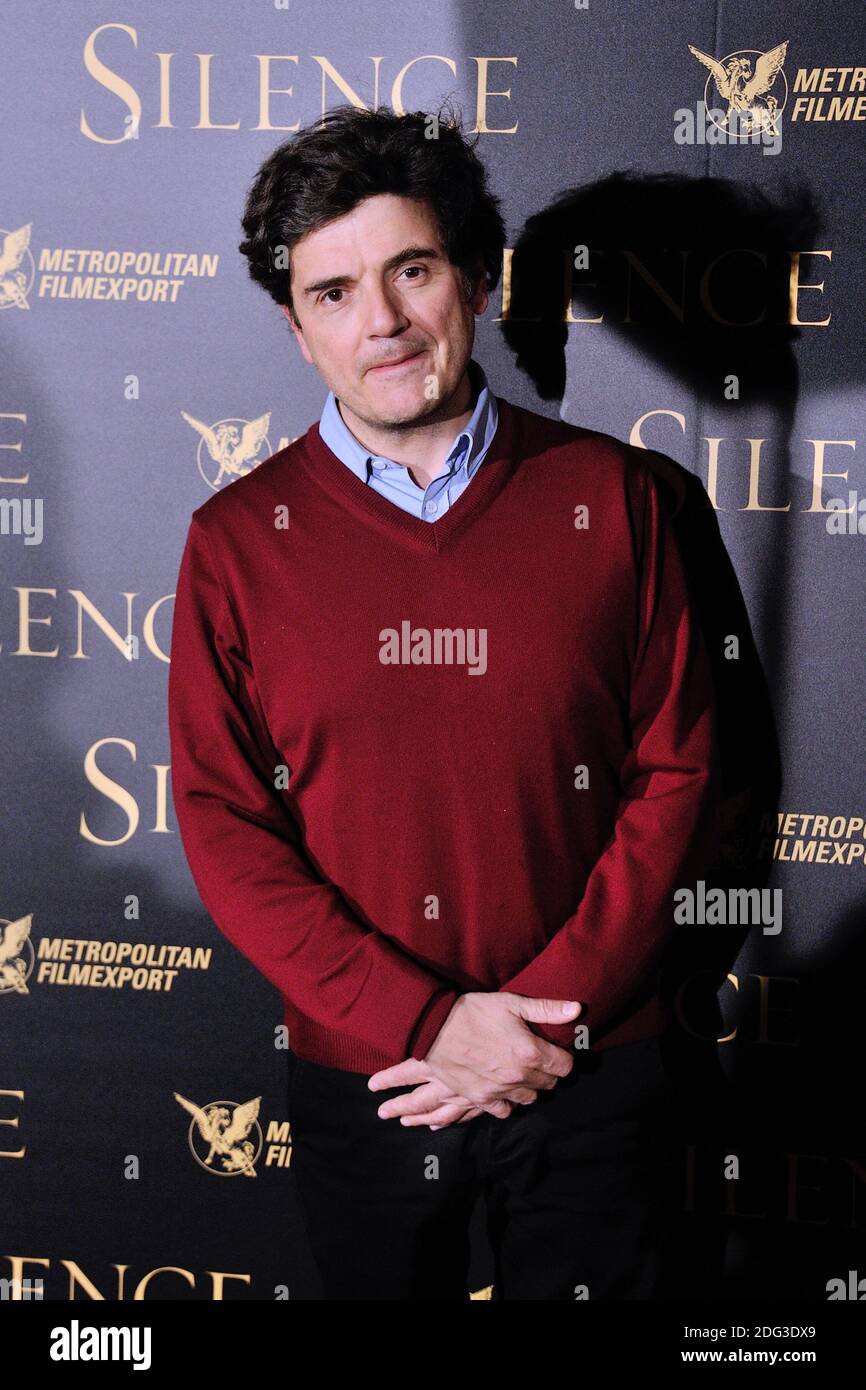 Nicolas Saada attending the Silence premiere at the Musee Guimet in ...