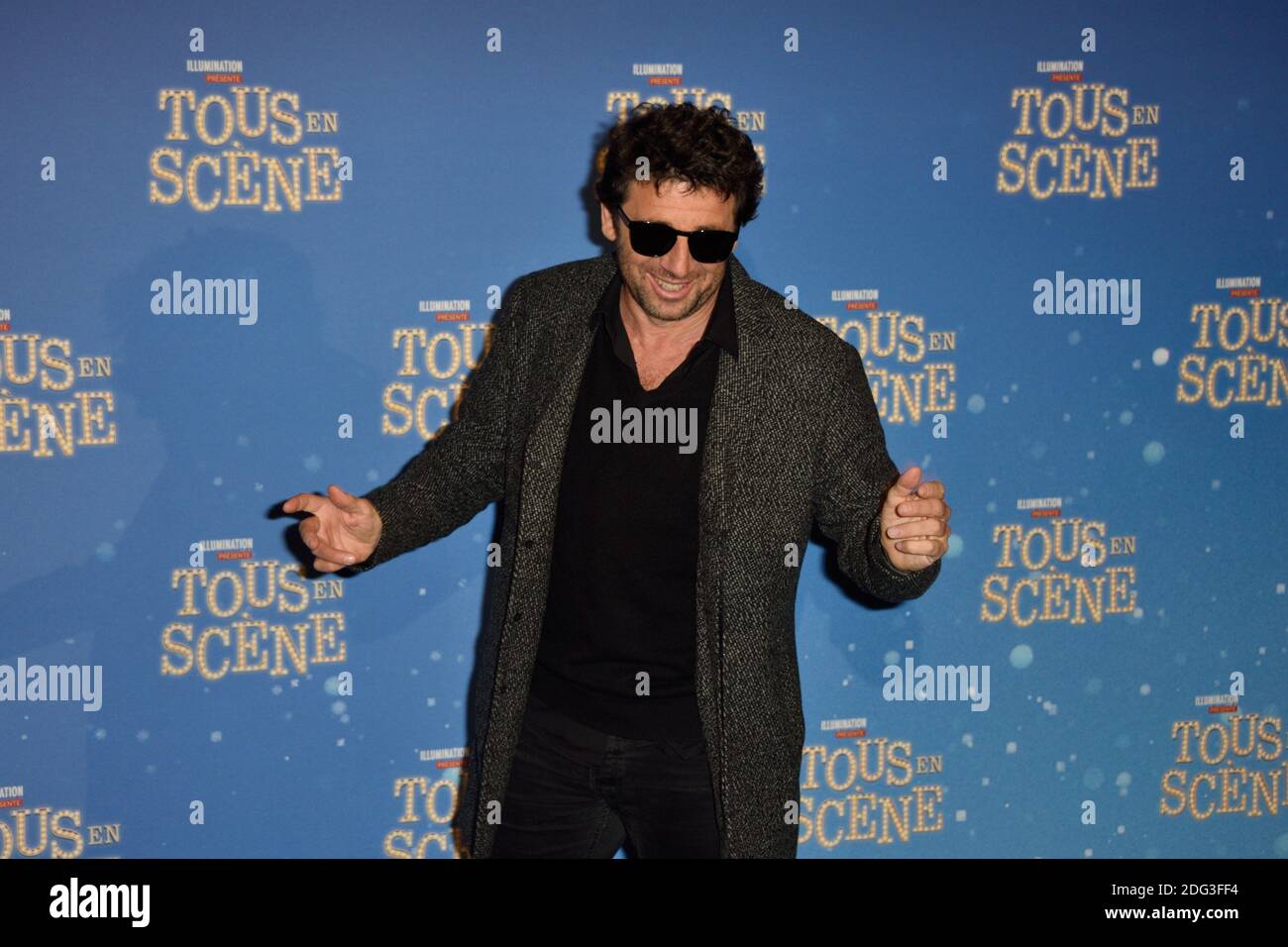 Patrick Bruel assiste a la premiere de Tous En Scene au Grand Rex a ...