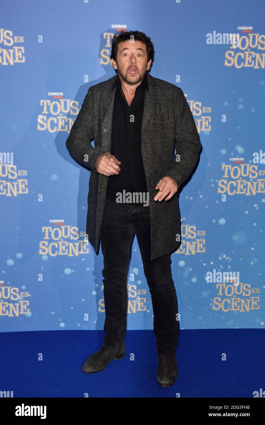 Patrick Bruel assiste a la premiere de Tous En Scene au Grand Rex a ...