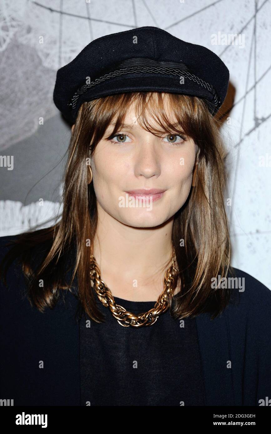 Ana Girardot assiste au Vernissage de l'installation Where Are we Going ...