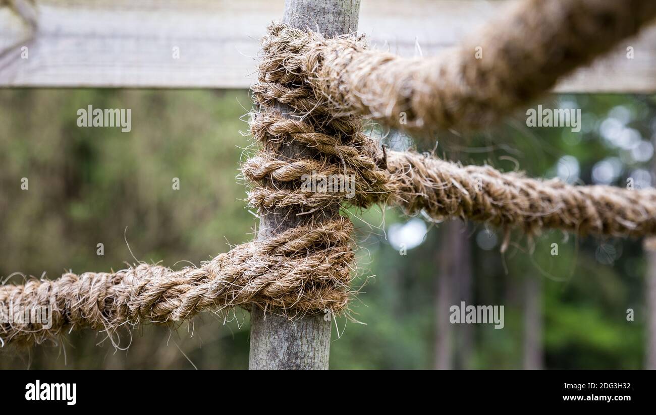 Roped hi-res stock photography and images - Alamy