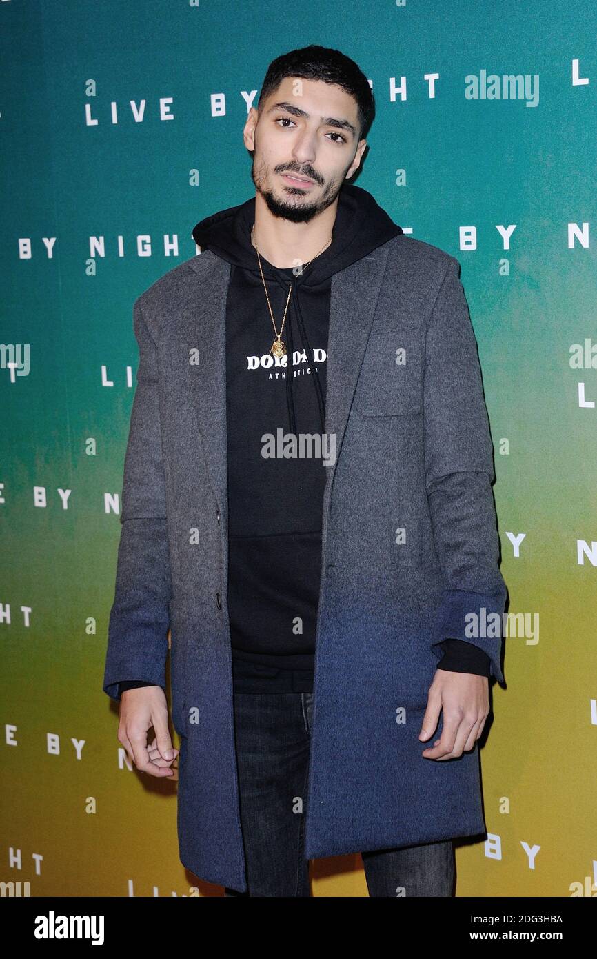 Sneazzy attending the Live By Night Premiere at the UGC Normandie in ...