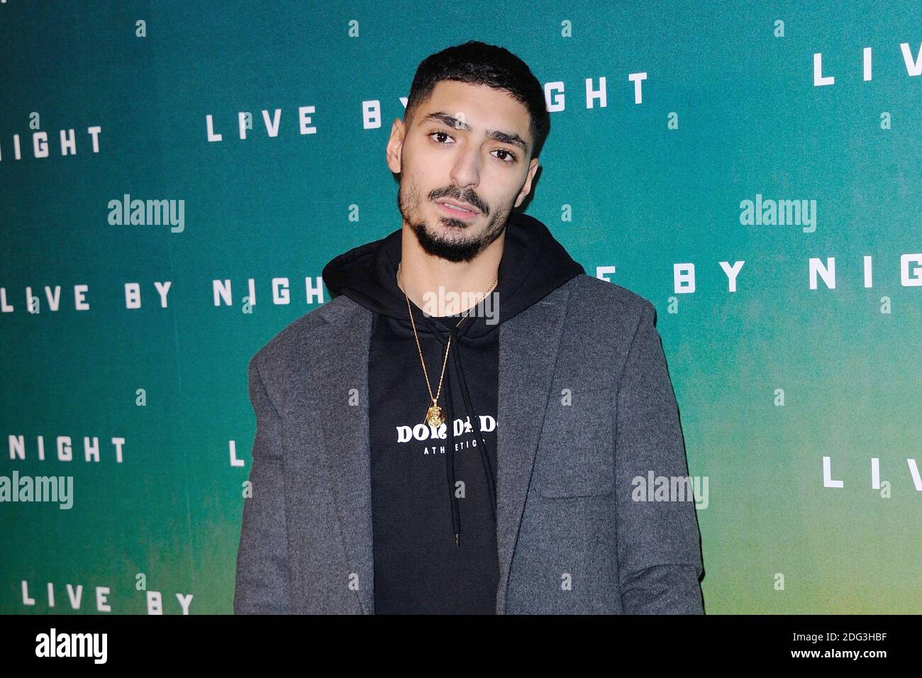 Sneazzy attending the Live By Night Premiere at the UGC Normandie in ...