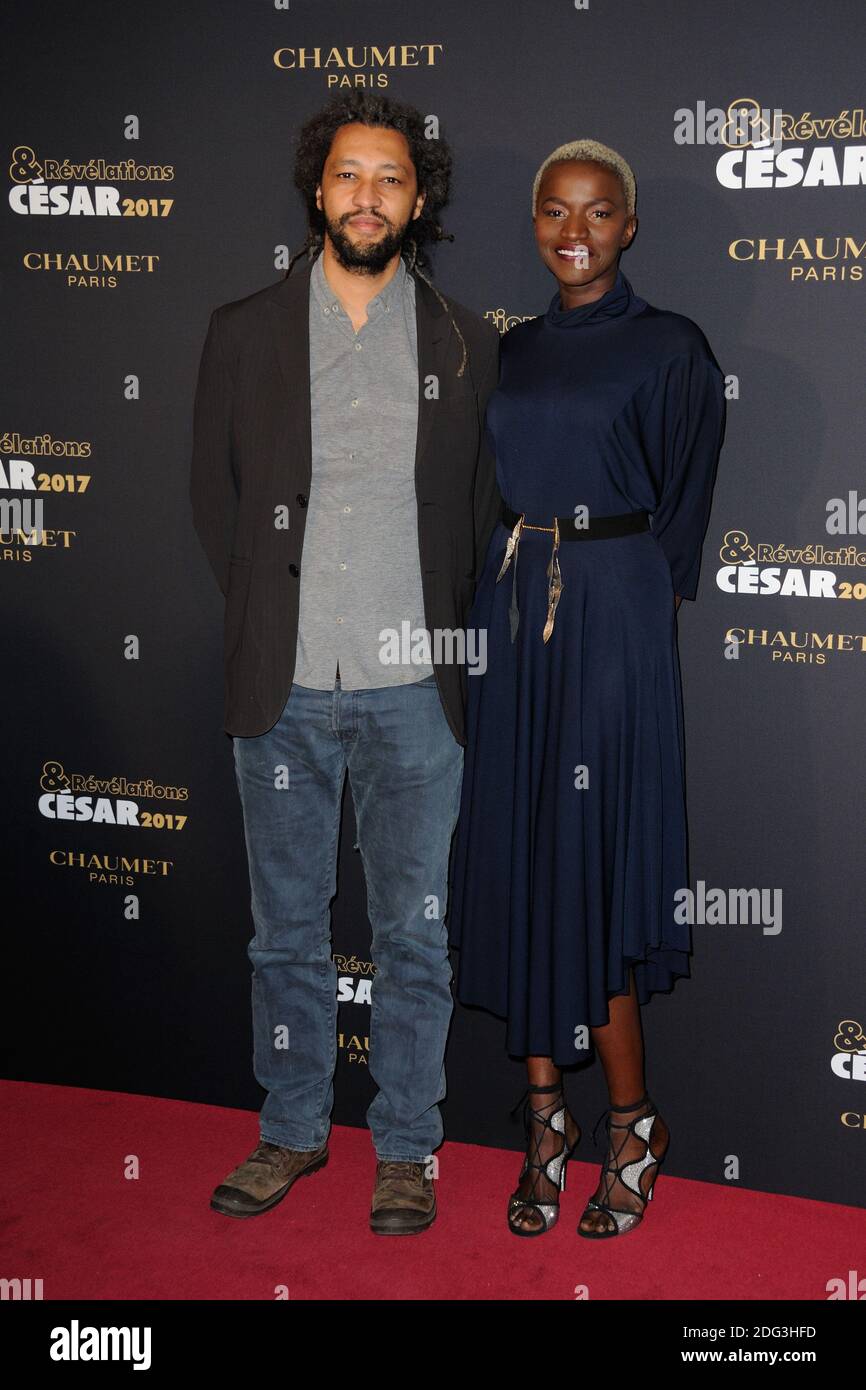 Alain Gomis, Annabelle Lengronne attending the Cesar Revelations 2017 ...