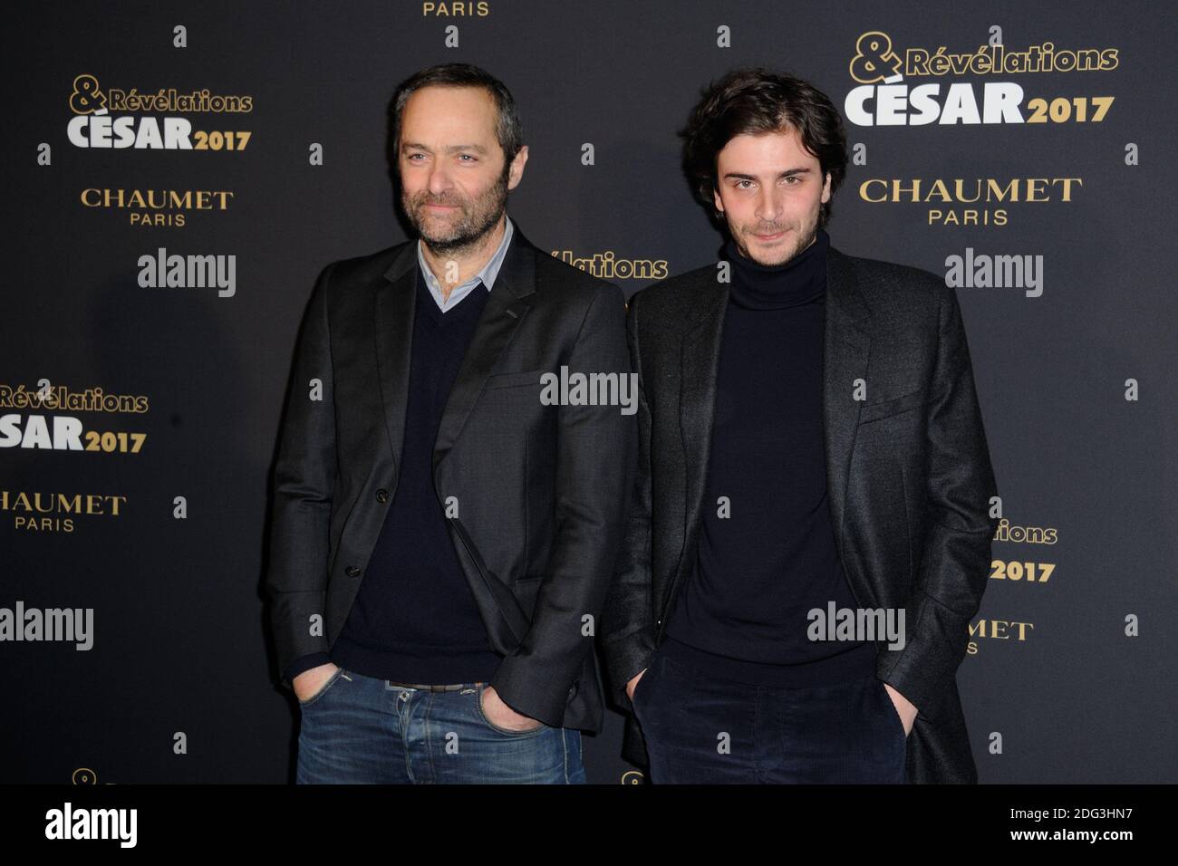 Cedric Kahn and Roman attending the Cesar Revelations 2017 Photocall at ...