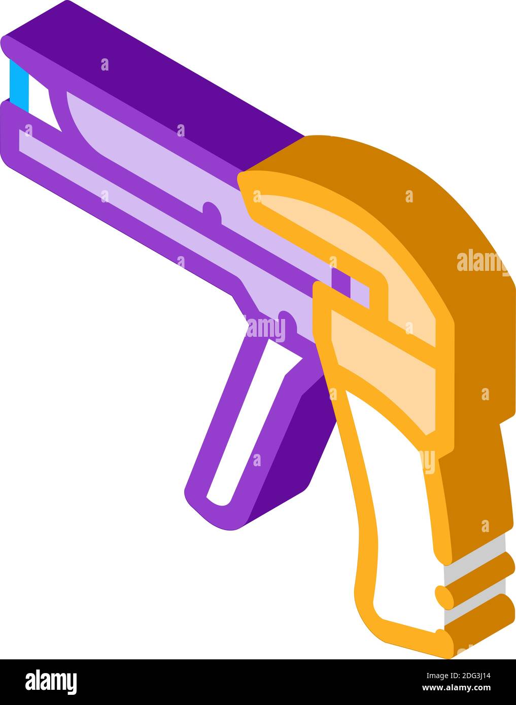 installation tool optical fiber isometric icon vector illustration ...