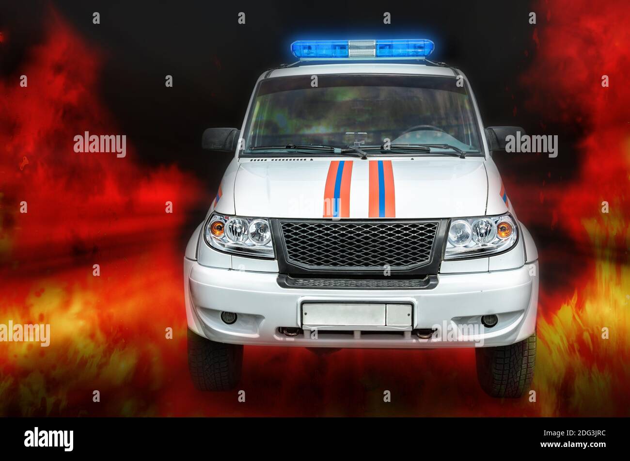 Car fire protection Stock Photo - Alamy