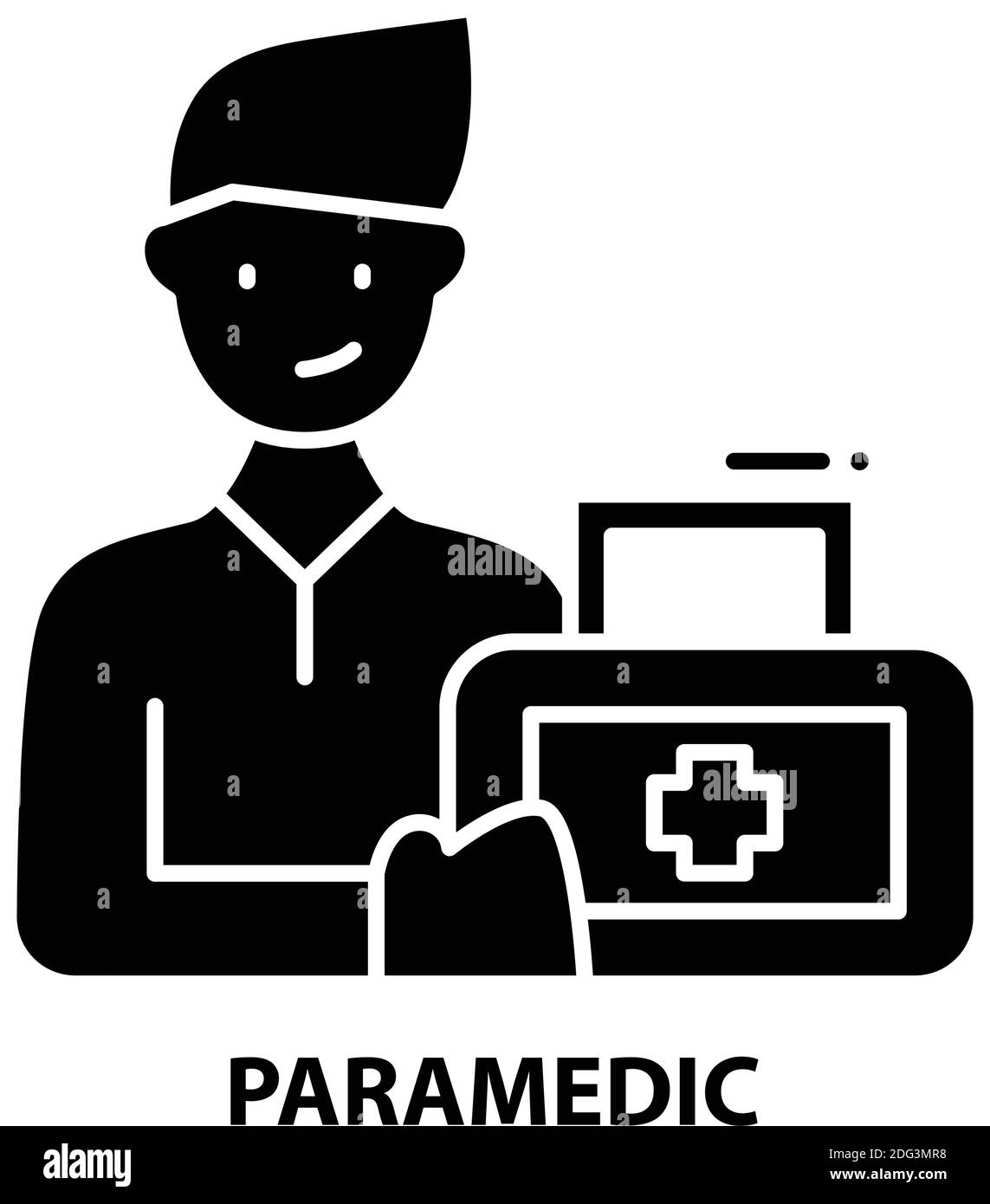Ems patient stretcher Stock Vector Images - Alamy
