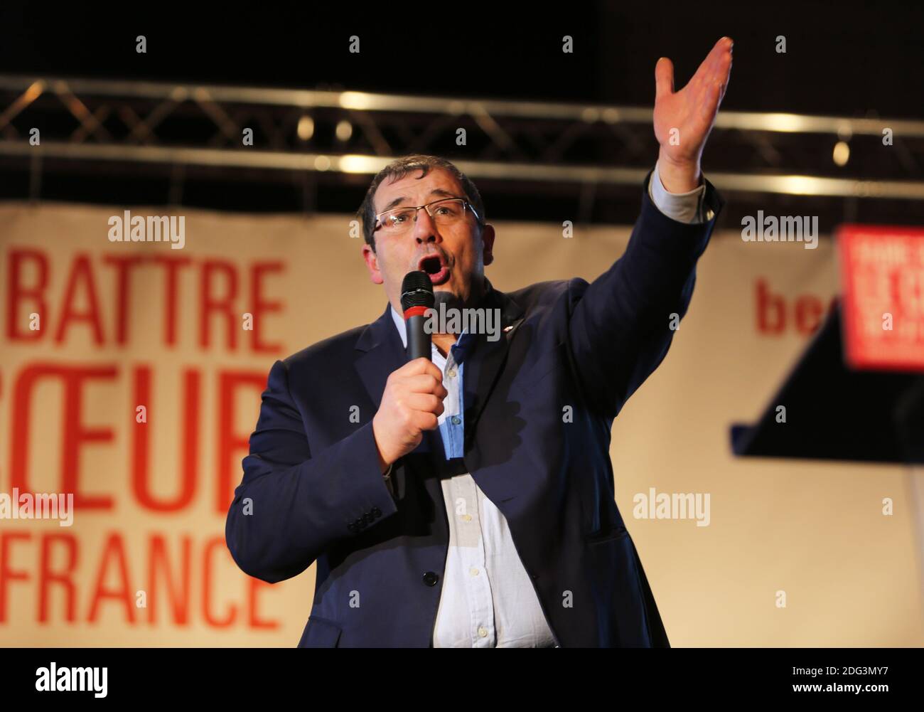 Pascal Cherki speaks during Former French Education minister and ...