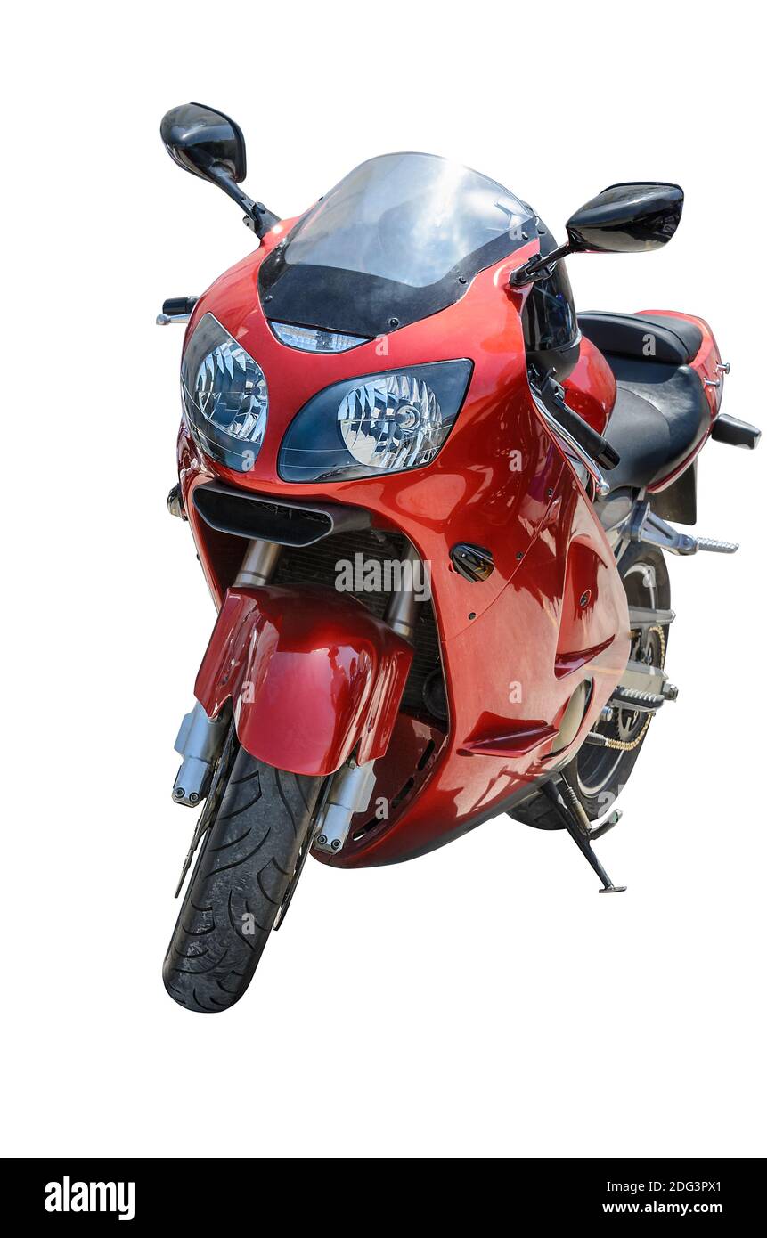 Single cylinder motorcycle Cut Out Stock Images & Pictures - Alamy