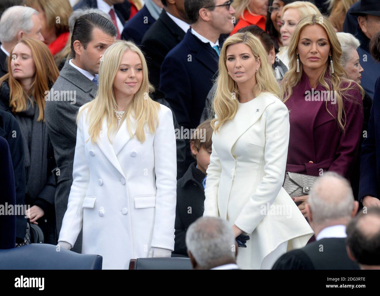 Tiffany Trump and Ivanka Trump attend the 58th Presidential ...