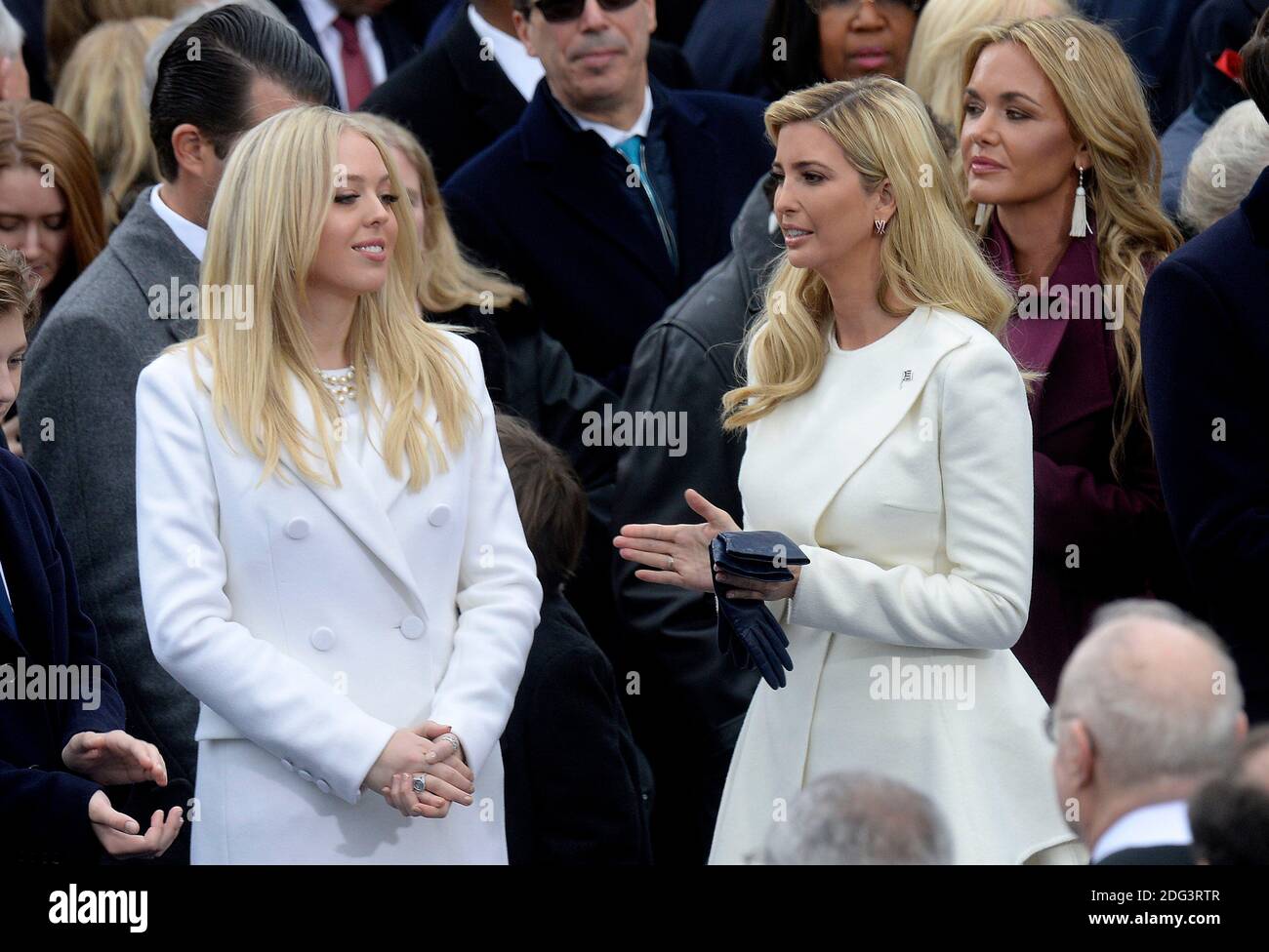 Tiffany Trump and Ivanka Trump attend the 58th Presidential ...