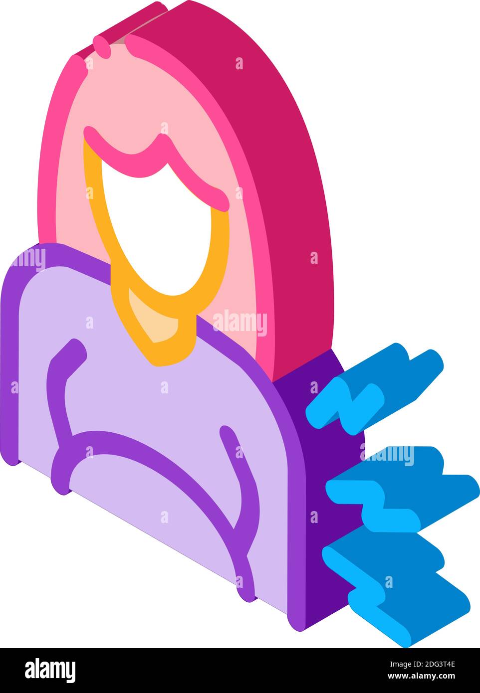 contractions pregnant woman isometric icon vector illustration Stock ... contractions pregnant woman isometric icon vector illustration Stock ...