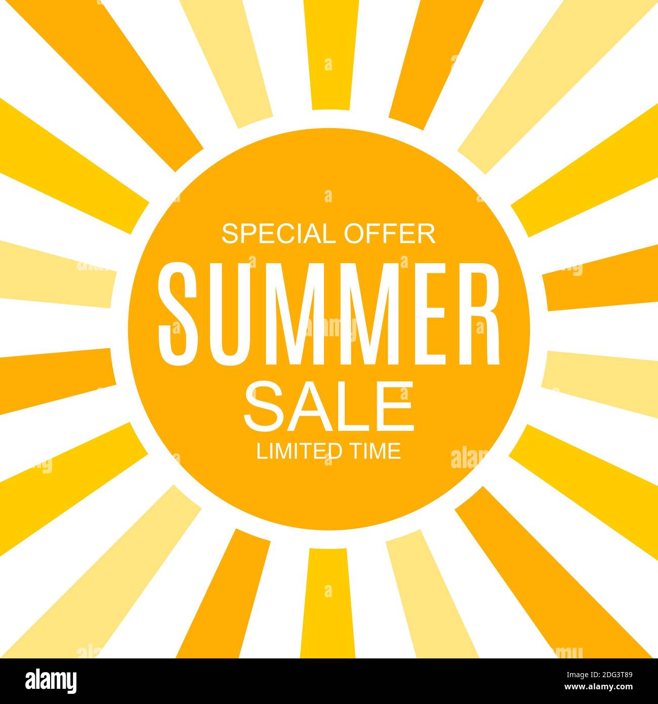 Summer Sale concept Background. Illustration Stock Photo - Alamy
