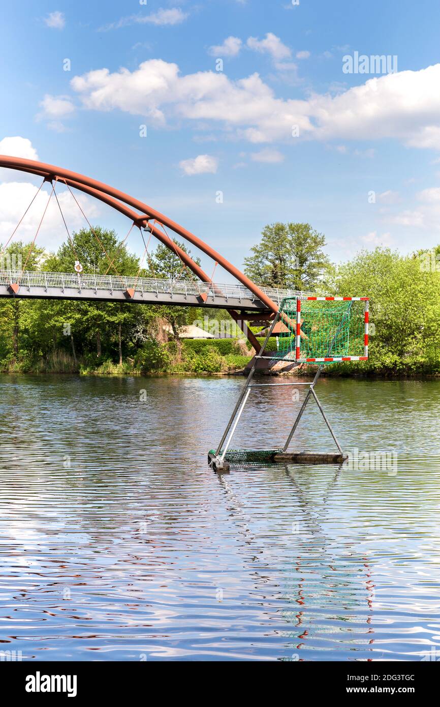 Gate in water Stock Photo - Alamy