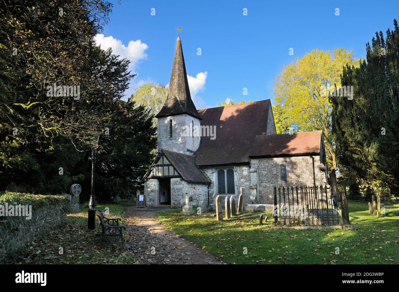 Chaldon mural hi-res stock photography and images - Alamy