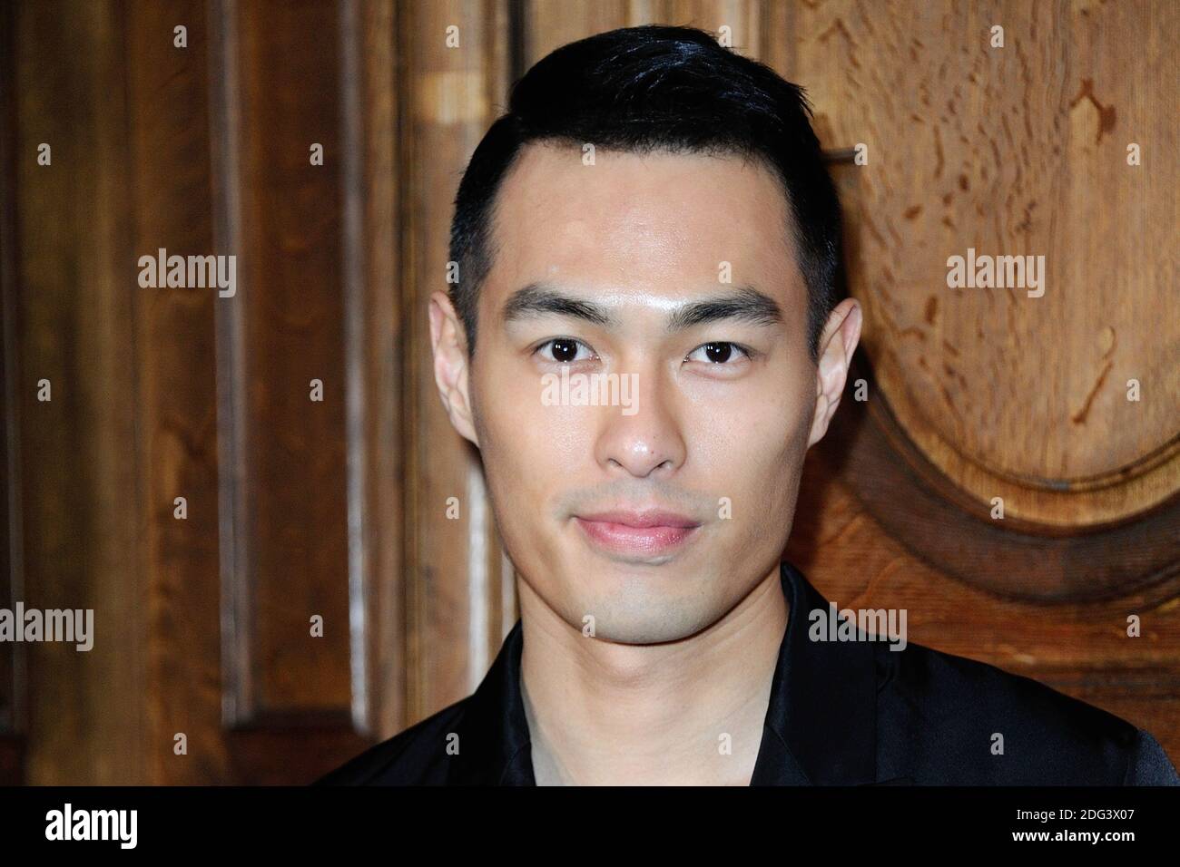 Taiwanese actor Yo Yang attending the Givenchy Menswear Fall/Winter ...