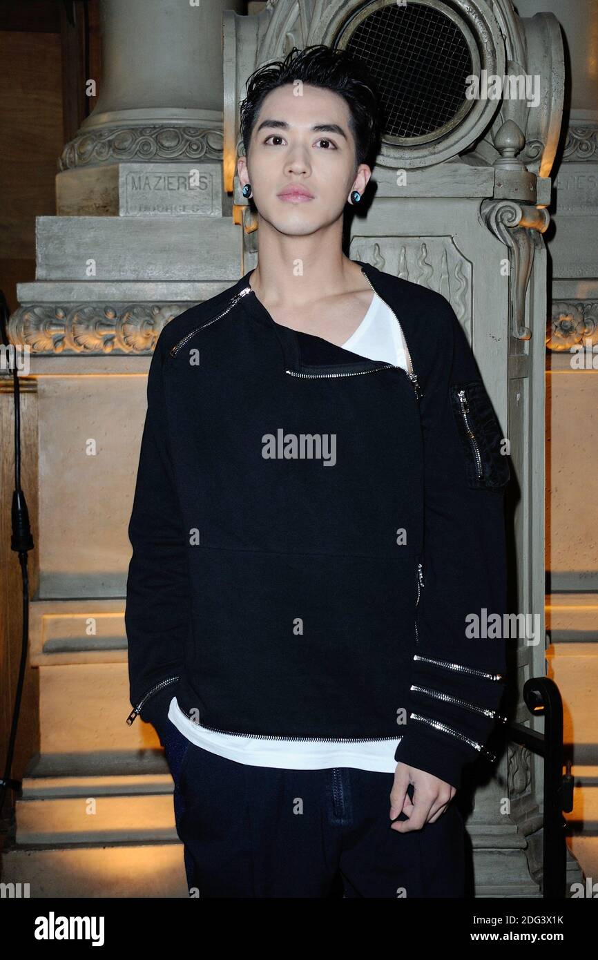 Chinese actor Xu Weizhou aka Timmy Xu attending the Givenchy Menswear ...