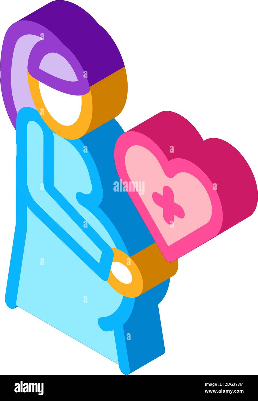 pregnant woman isometric icon vector illustration color Stock Vector ... pregnant woman isometric icon vector illustration color Stock Vector ...