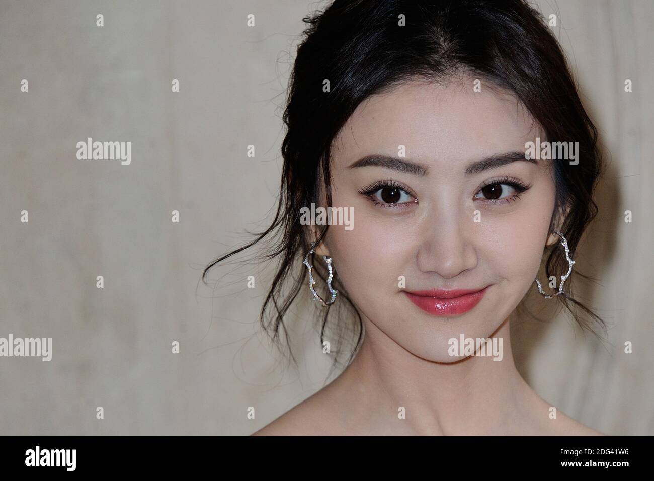 Tian Jing attending the Christian Dior Haute Couture Spring Summer 2017 shows as part of Paris ...