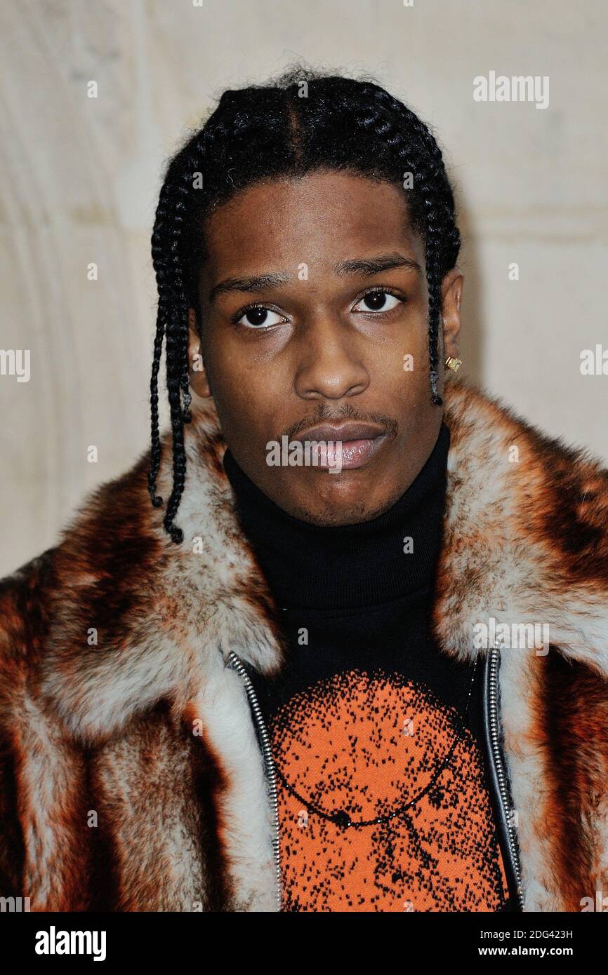 Asap Rocky Hair Pressed