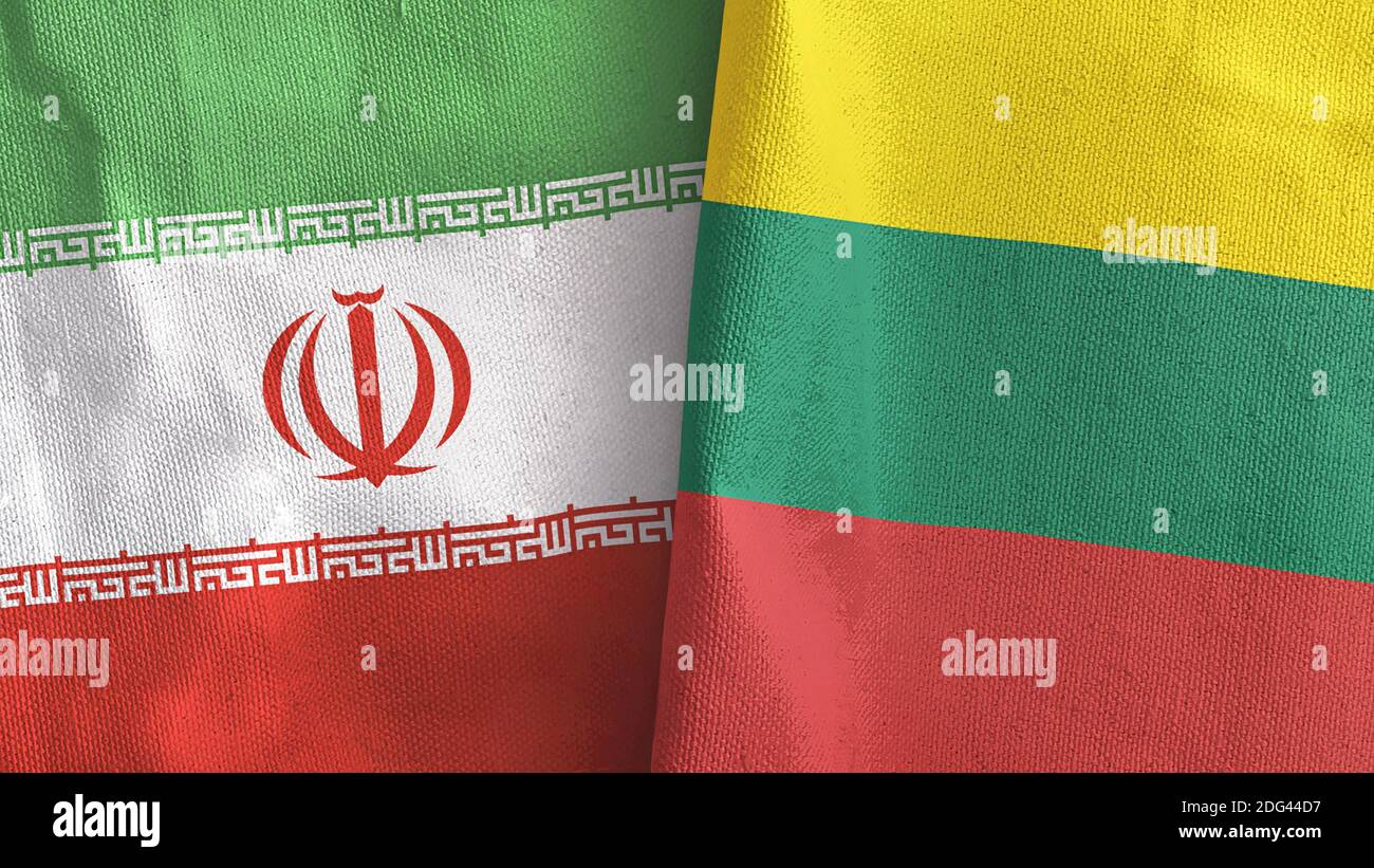 Iran lithuania flag hi-res stock photography and images - Alamy