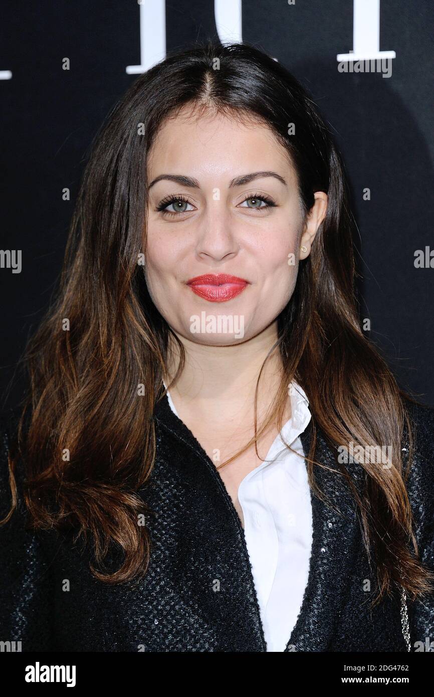 Hiba Abouk attending the Giorgio Armani Prive Haute Couture Spring ...