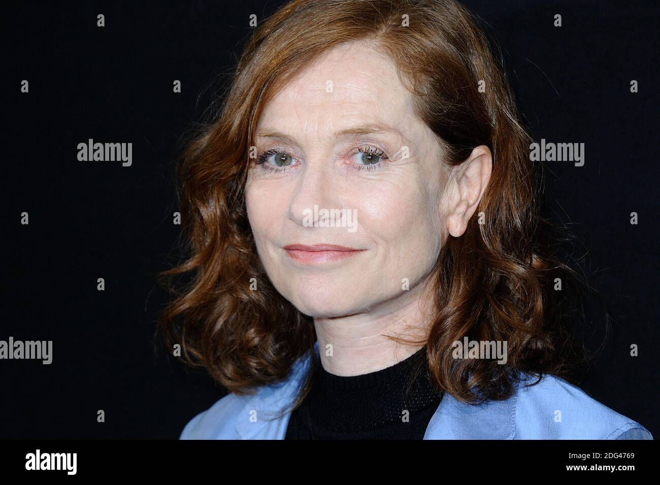 Isabelle Huppert attending the Giorgio Armani Prive Haute Couture ...