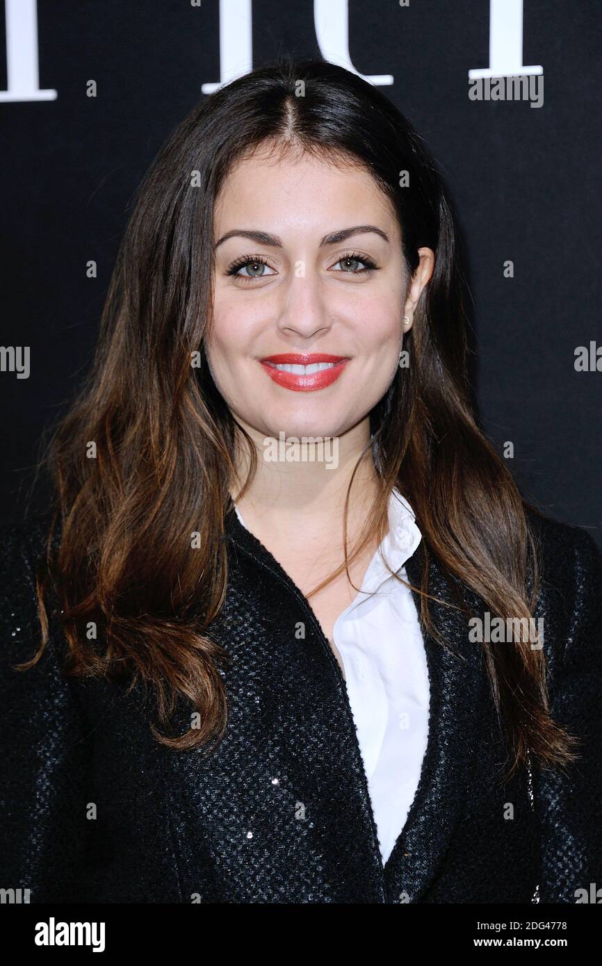 Hiba Abouk attending the Giorgio Armani Prive Haute Couture Spring ...