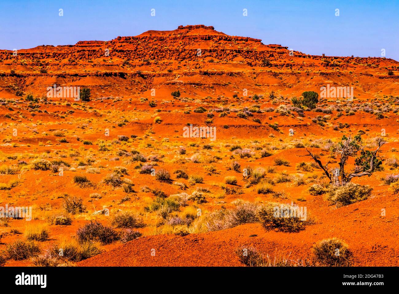 Colorful red mountain hi-res stock photography and images - Alamy