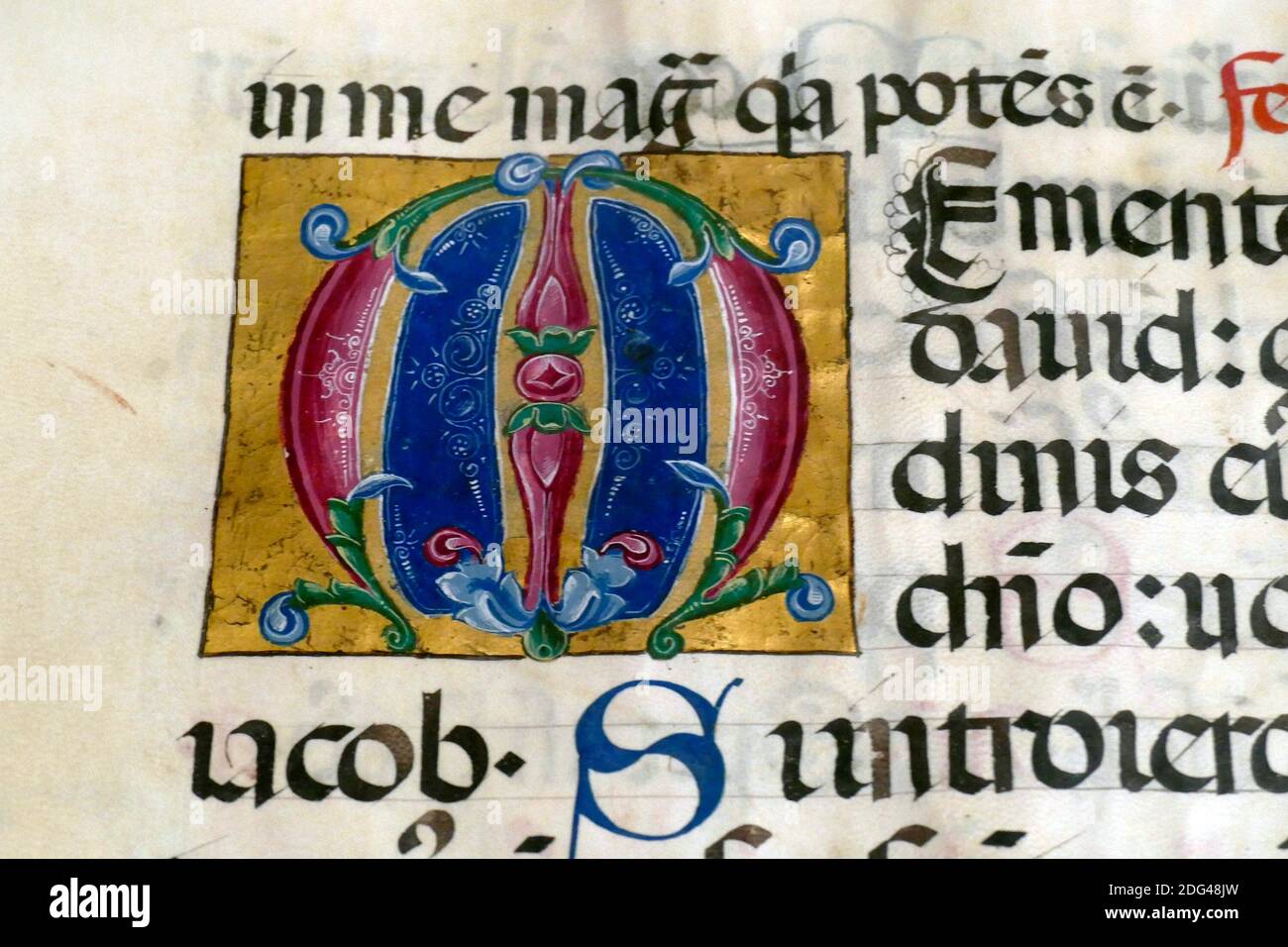 Medieval illuminated manuscript hi-res stock photography and images - Alamy