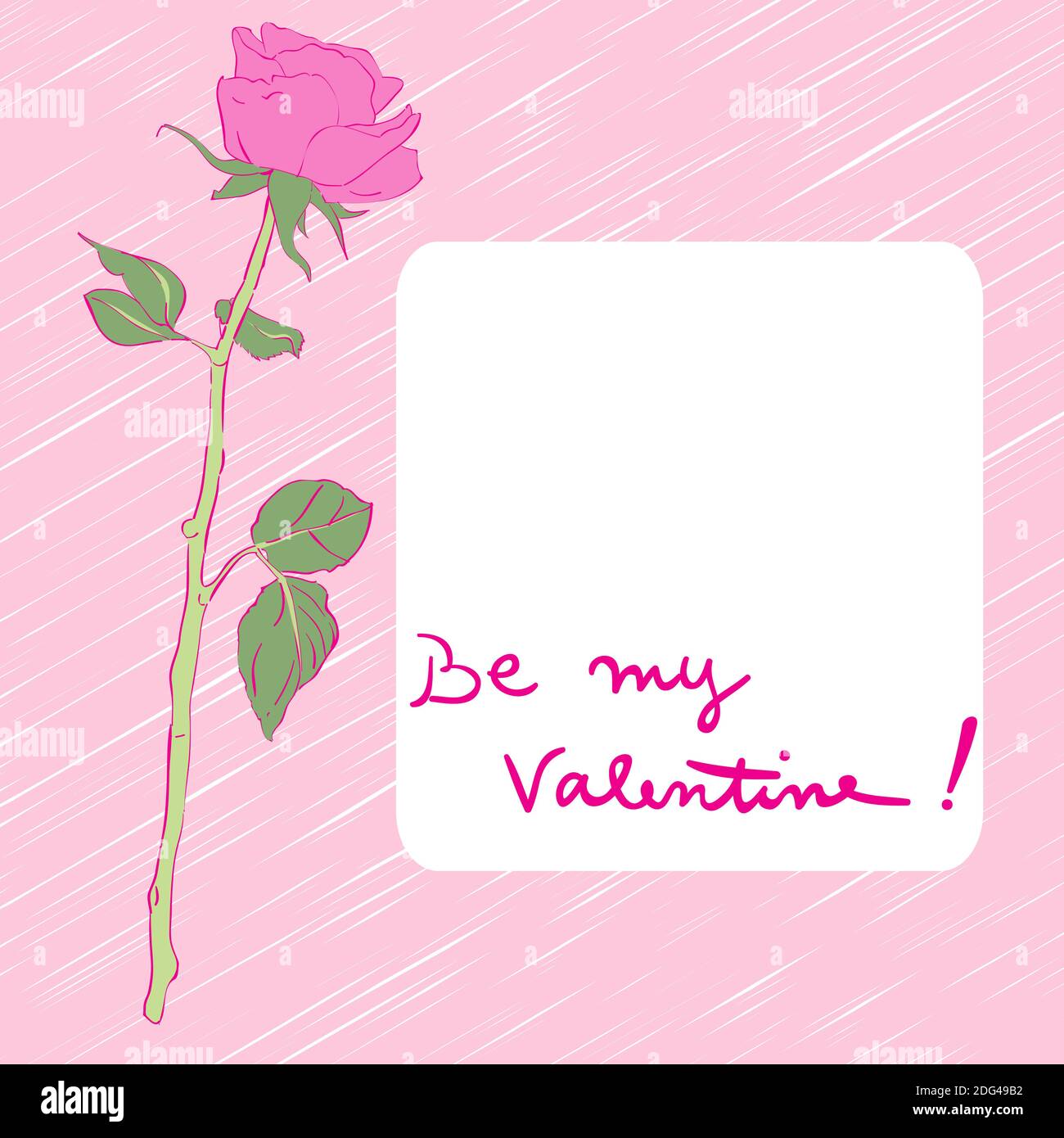 Rose and card hi-res stock photography and images - Alamy