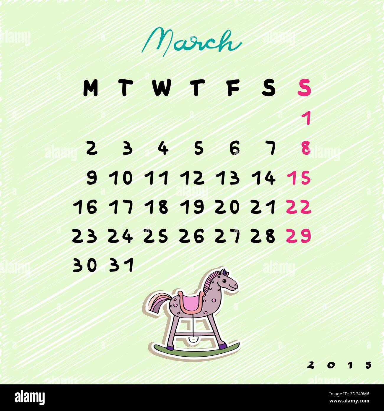 March letter hi-res stock photography and images - Alamy