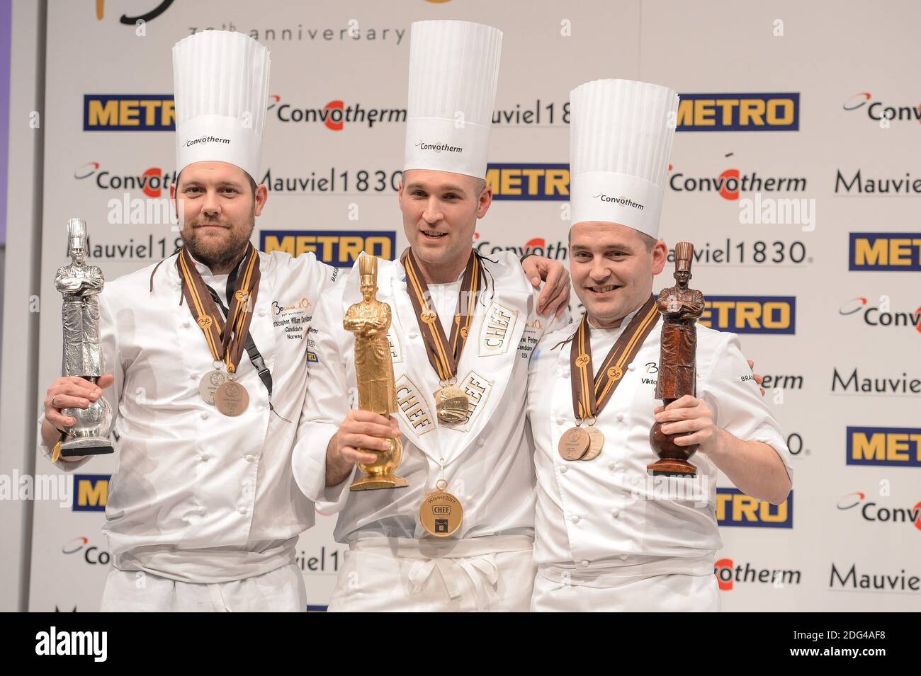 Winners Christopher William Davidsen (Team Norway - Silver), Viktor ...