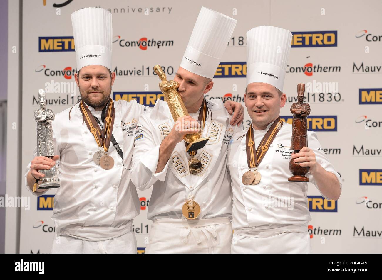 Winners Christopher William Davidsen (Team Norway - Silver), Viktor ...