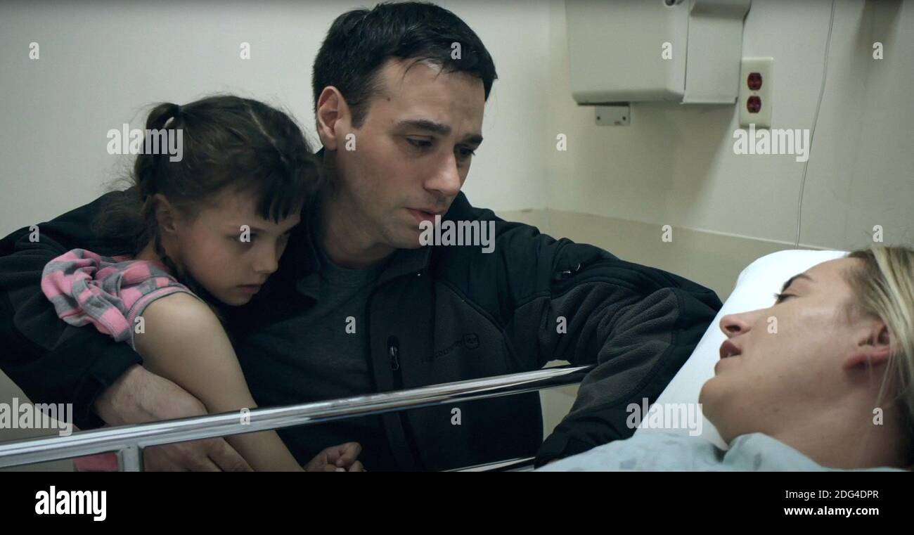 FAITH UNDER FIRE, from left: Tenley, Nick Vlassopoulos, Keyna Reynolds, 2020. © Collide ...